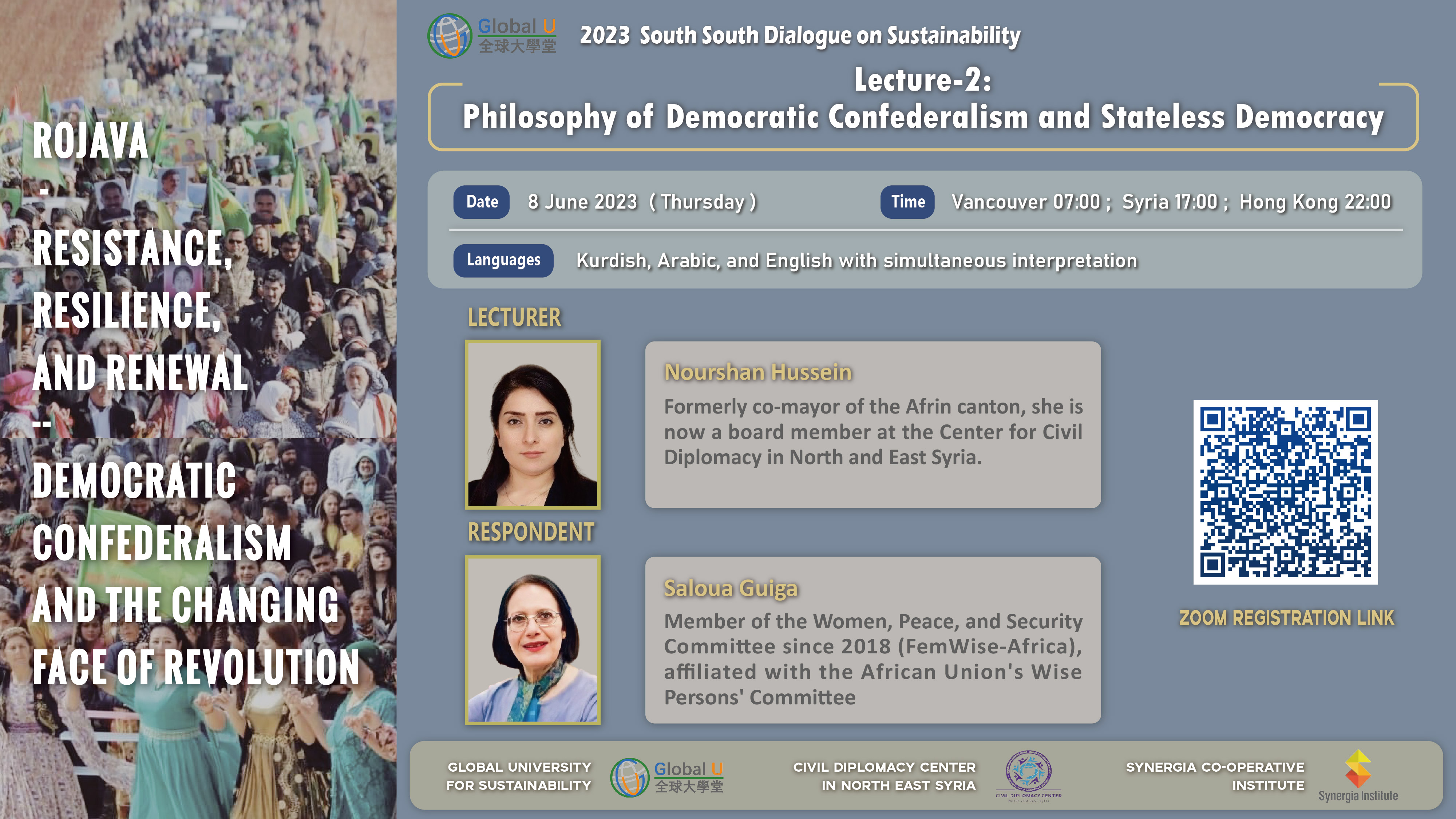 SSDS – Rojava – Resistance, Resilience, and Renewal – Global University ...